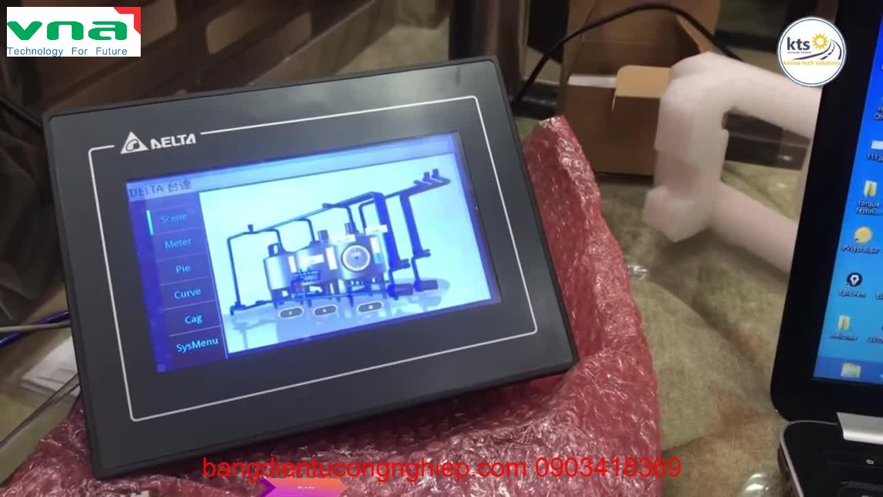 Lập trình HMI Delta, hướng dẫn chi tiết và ứng dụng thực tế